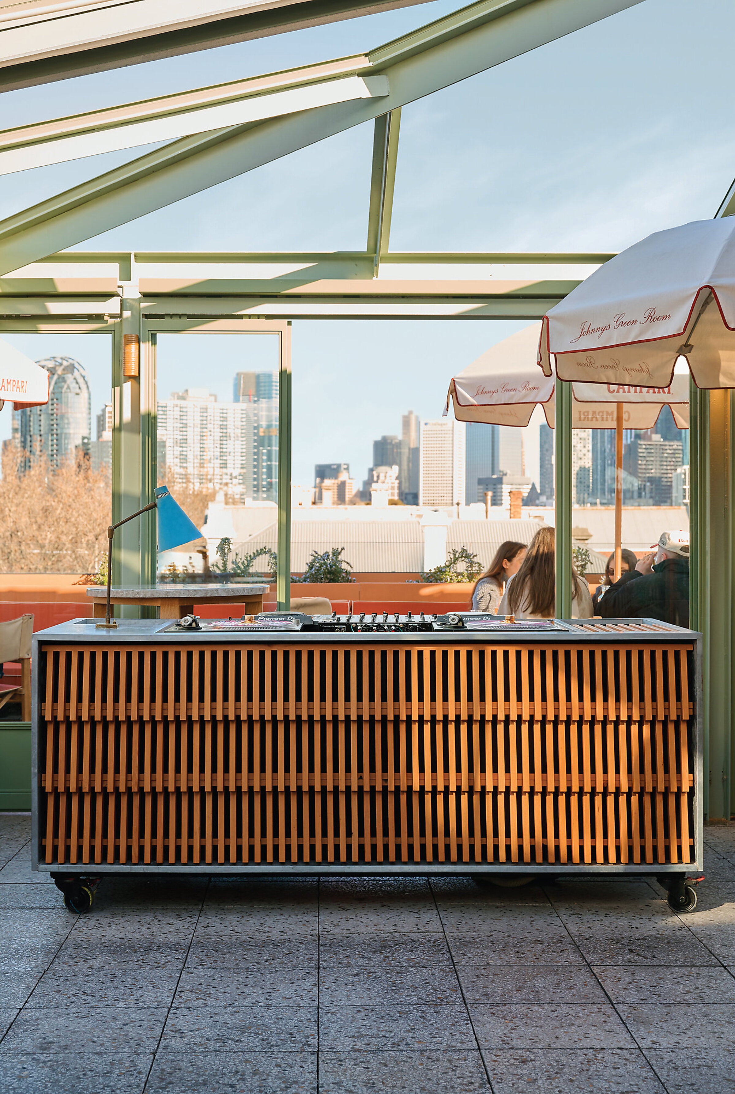 Johnnys Green Room by DION HALL | Best Bar Design 2024 | Eat Drink ...