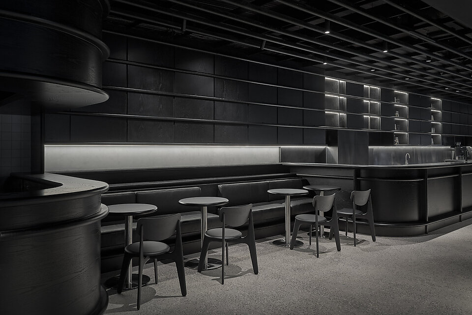 Code Black - Morning Bar by We are Humble | Best Café Design 2024 | Eat ...