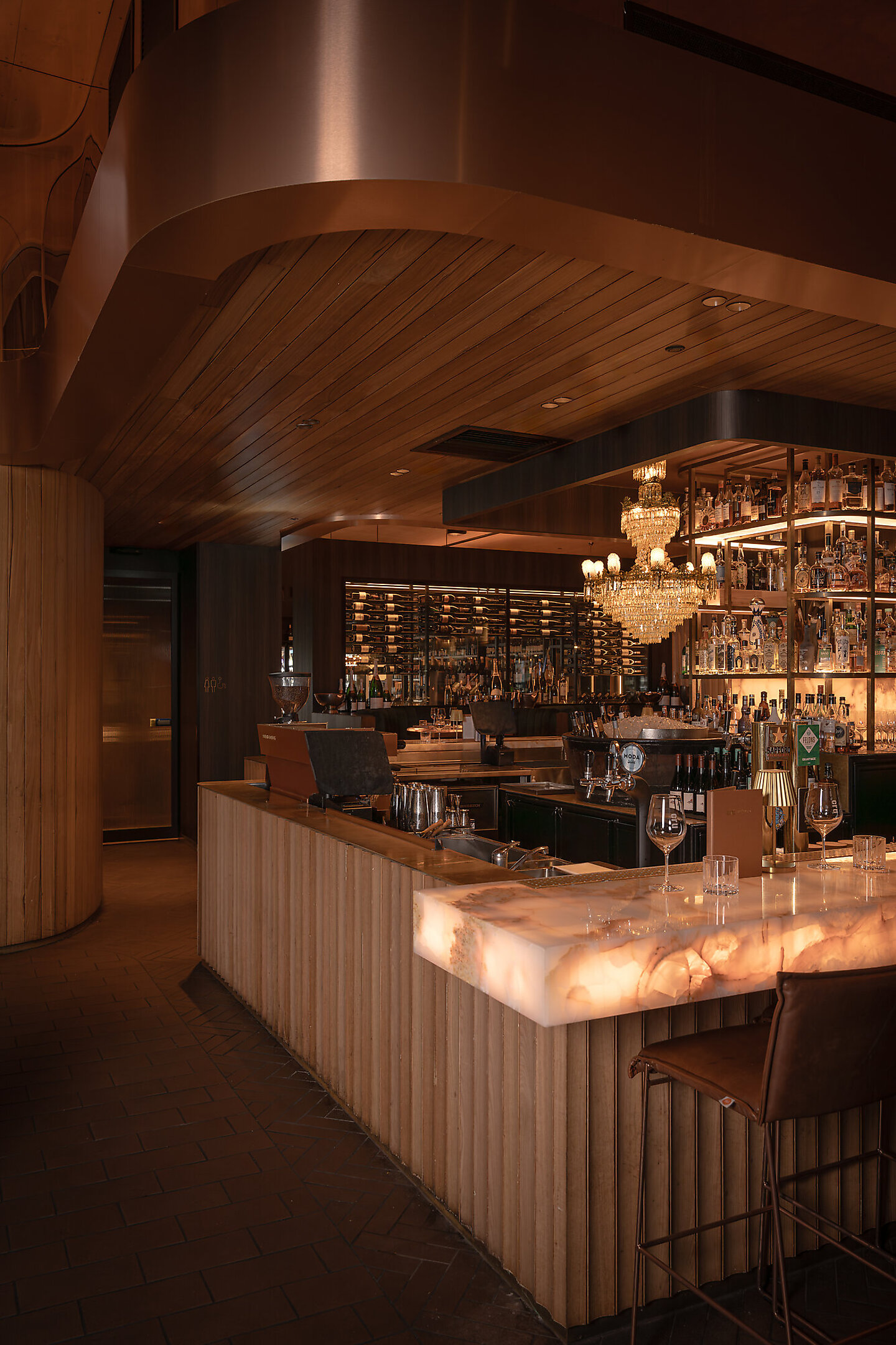 Cru Bar and Cellar by Blueprint Architects | Best Bar Design 2025 | Eat ...